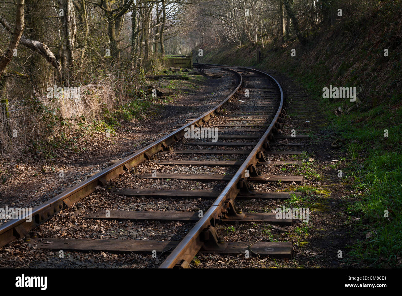 The Tanfield Railway in County Durham Stock Photo - Alamy