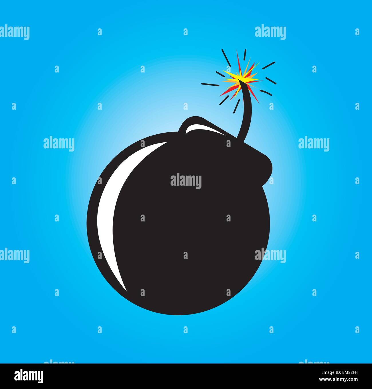 Fire balloon bomb Stock Vector Images - Alamy
