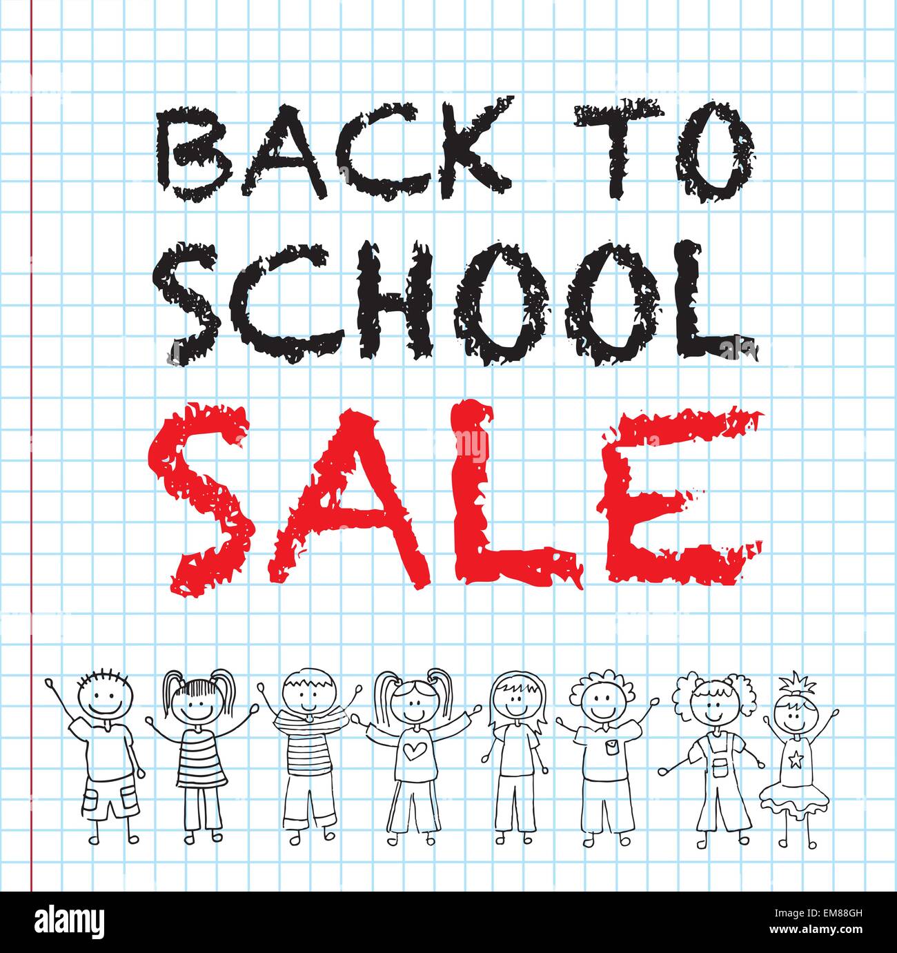 School notebook draw Stock Vector Images - Alamy