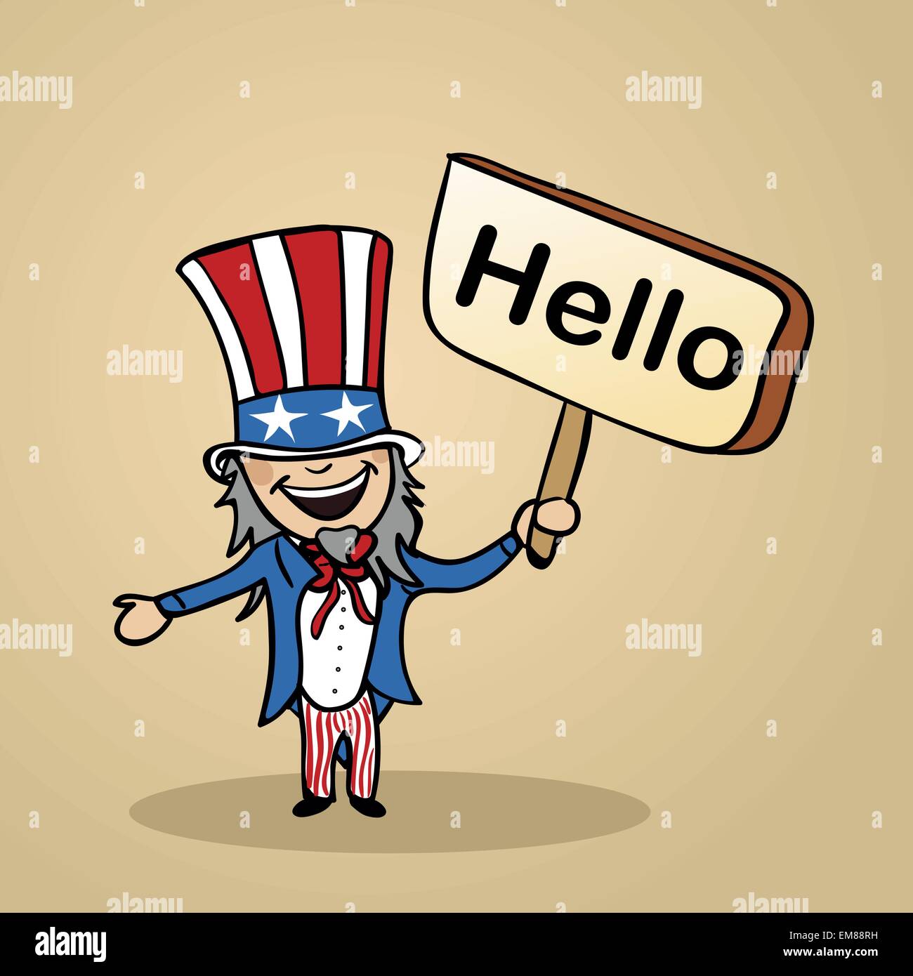 From the usa Stock Vector Images - Alamy