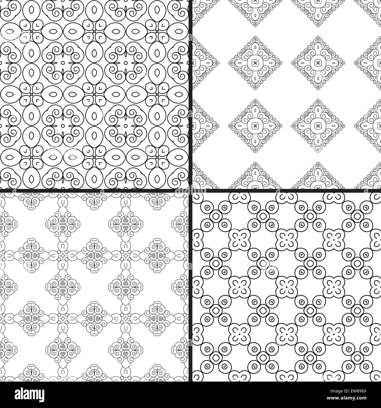 Swirly patterns Stock Vector Images - Alamy