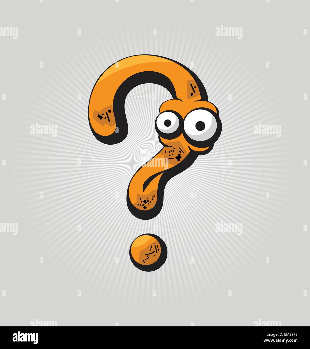 Fun Question Mark Face