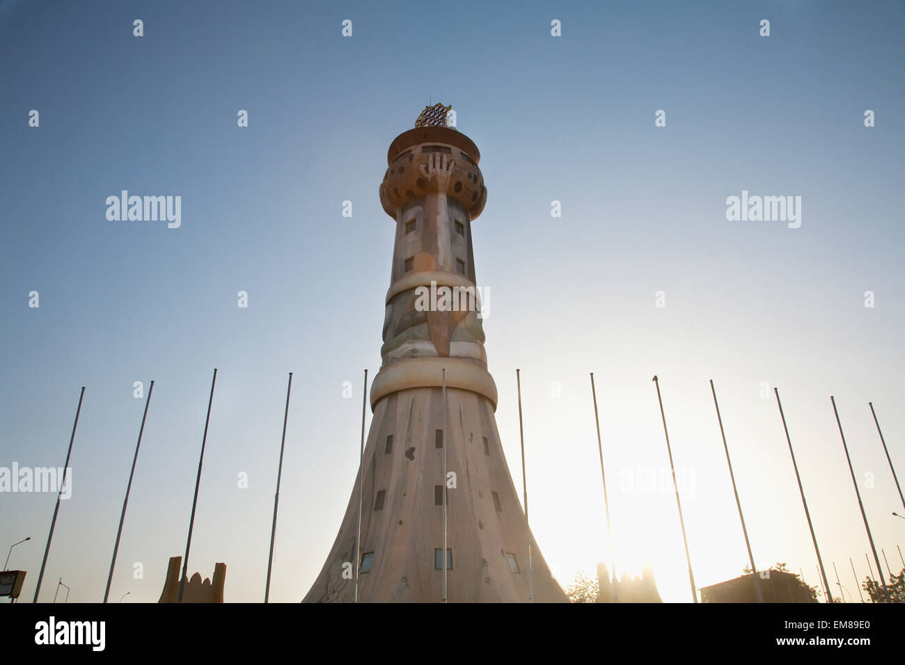 Africa Monument, Bamako, Mali Stock Photo - Alamy