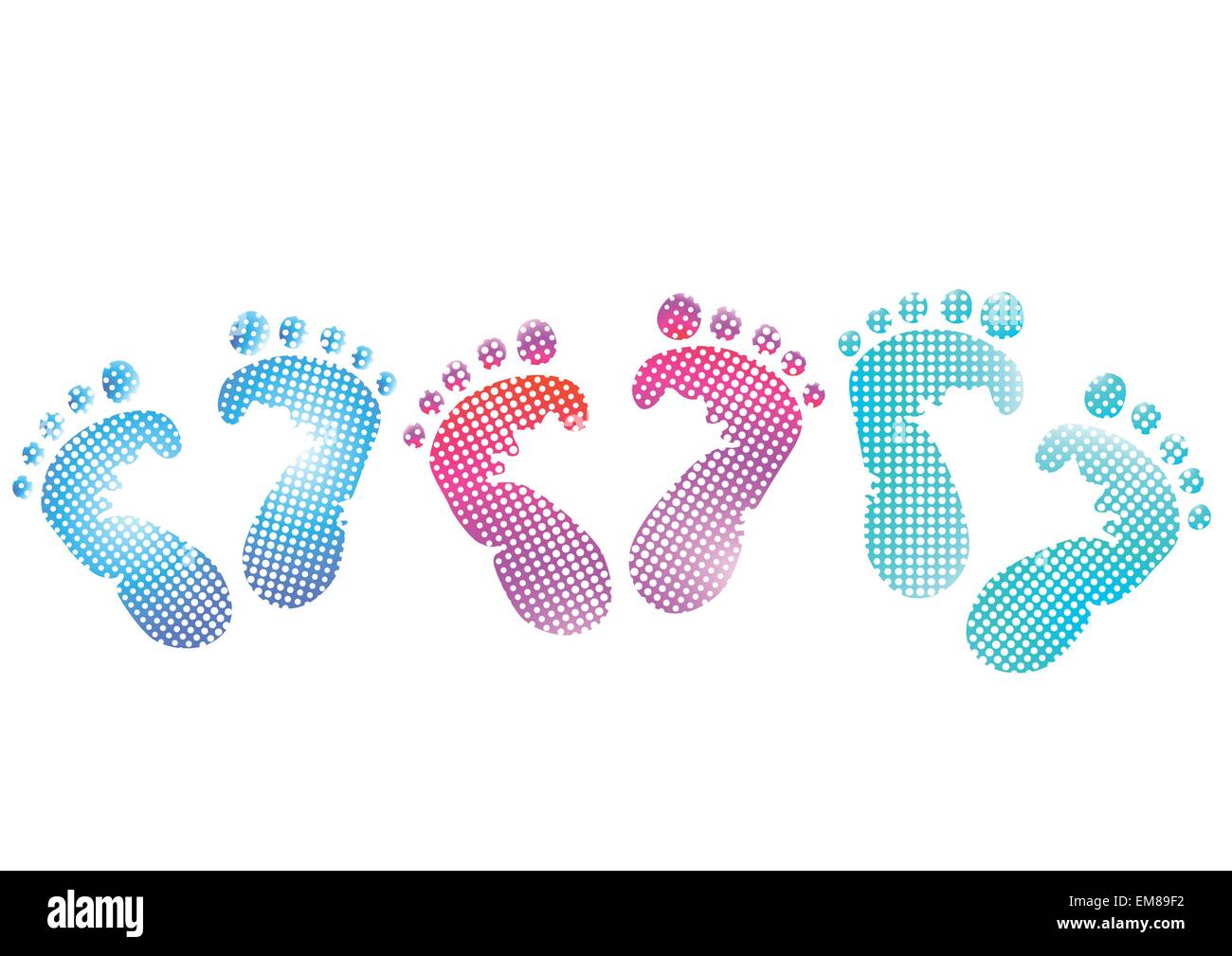 Baby Footprint Wallpaper