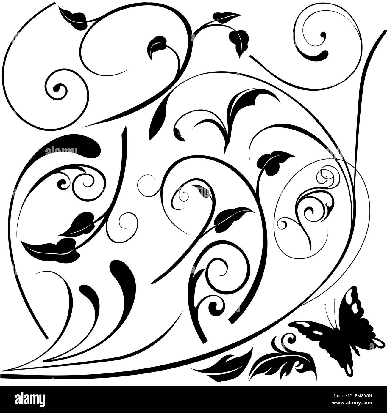 Fleuron frame Stock Vector Images - Alamy
