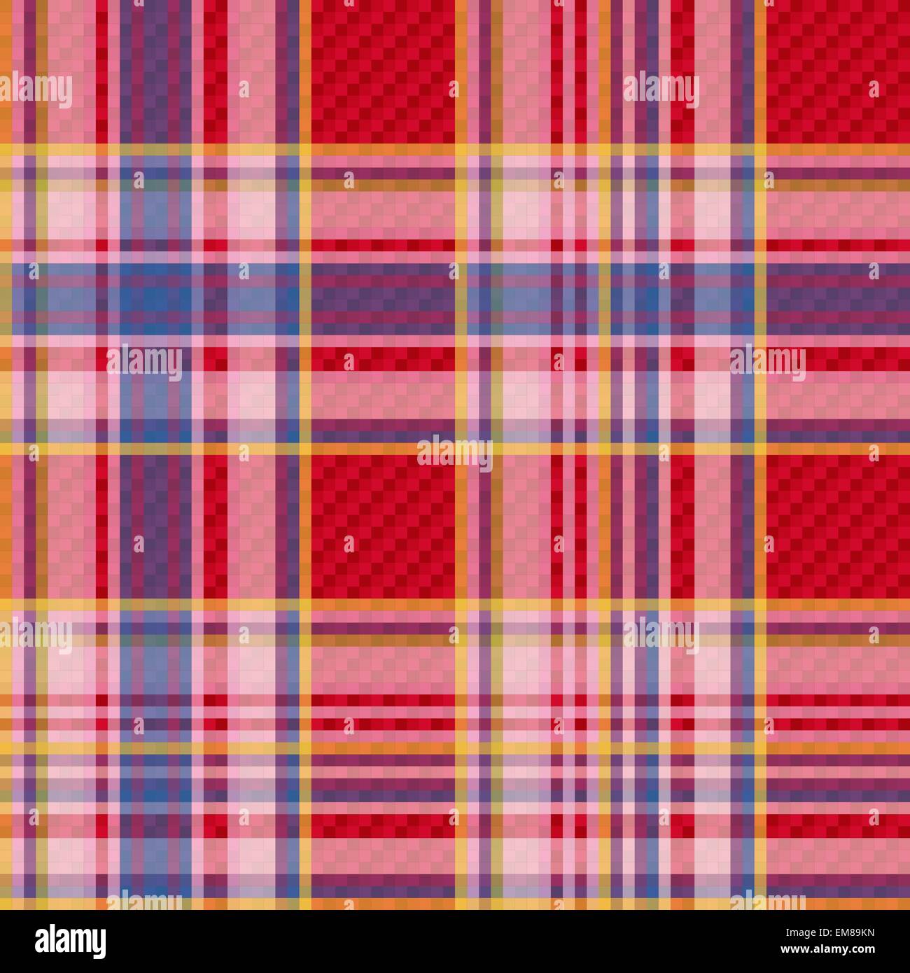 Checkered fabric seamless pattern Stock Vector Image & Art - Alamy
