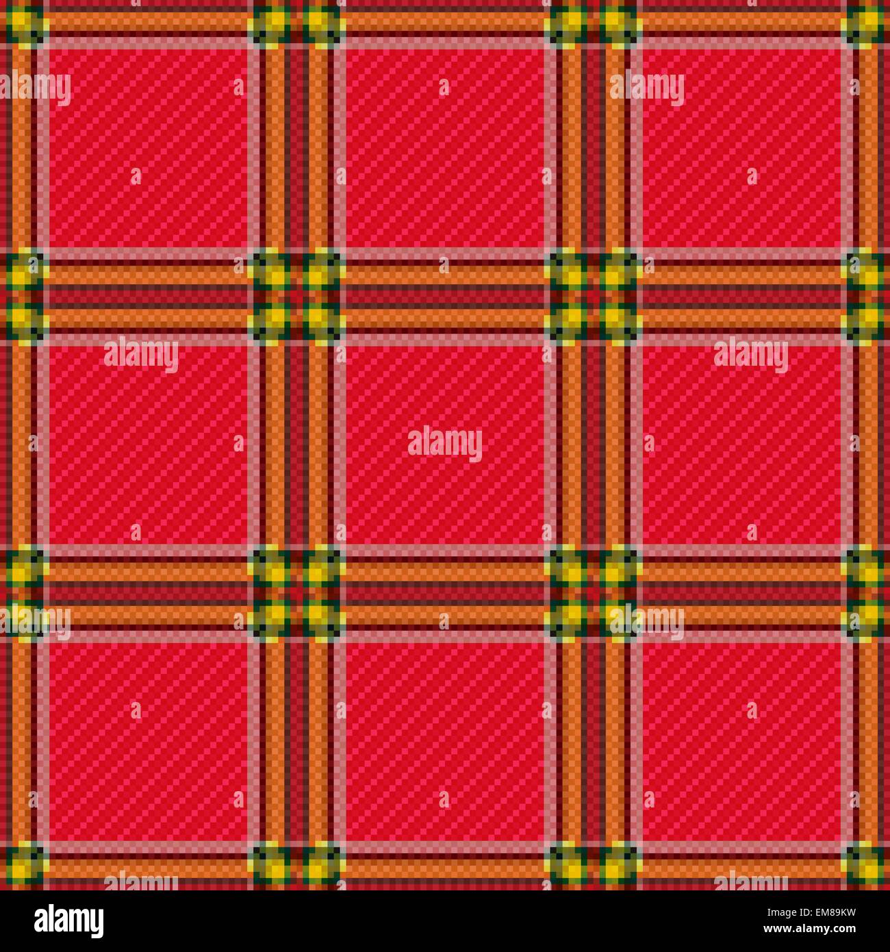 Seamless red checkered pattern Stock Vector Image & Art - Alamy