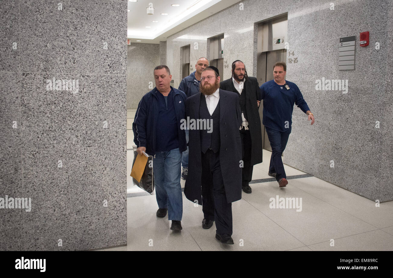 Brooklyn, New York, USA. 16th Apr, 2015. AARON ISRAEL followed by his ...