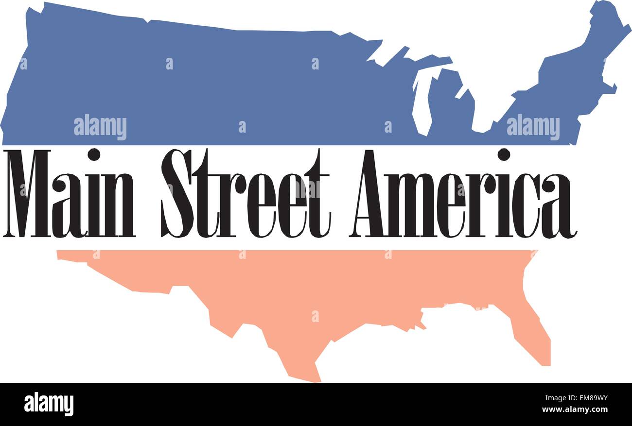 Main street market usa Stock Vector Images - Alamy