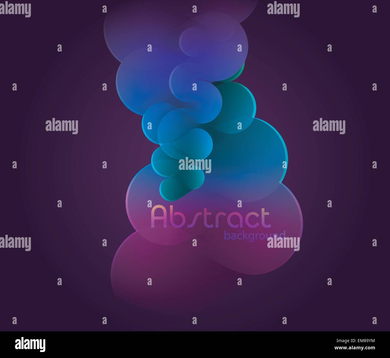 Dark glowing abstract Stock Vector Image & Art - Alamy