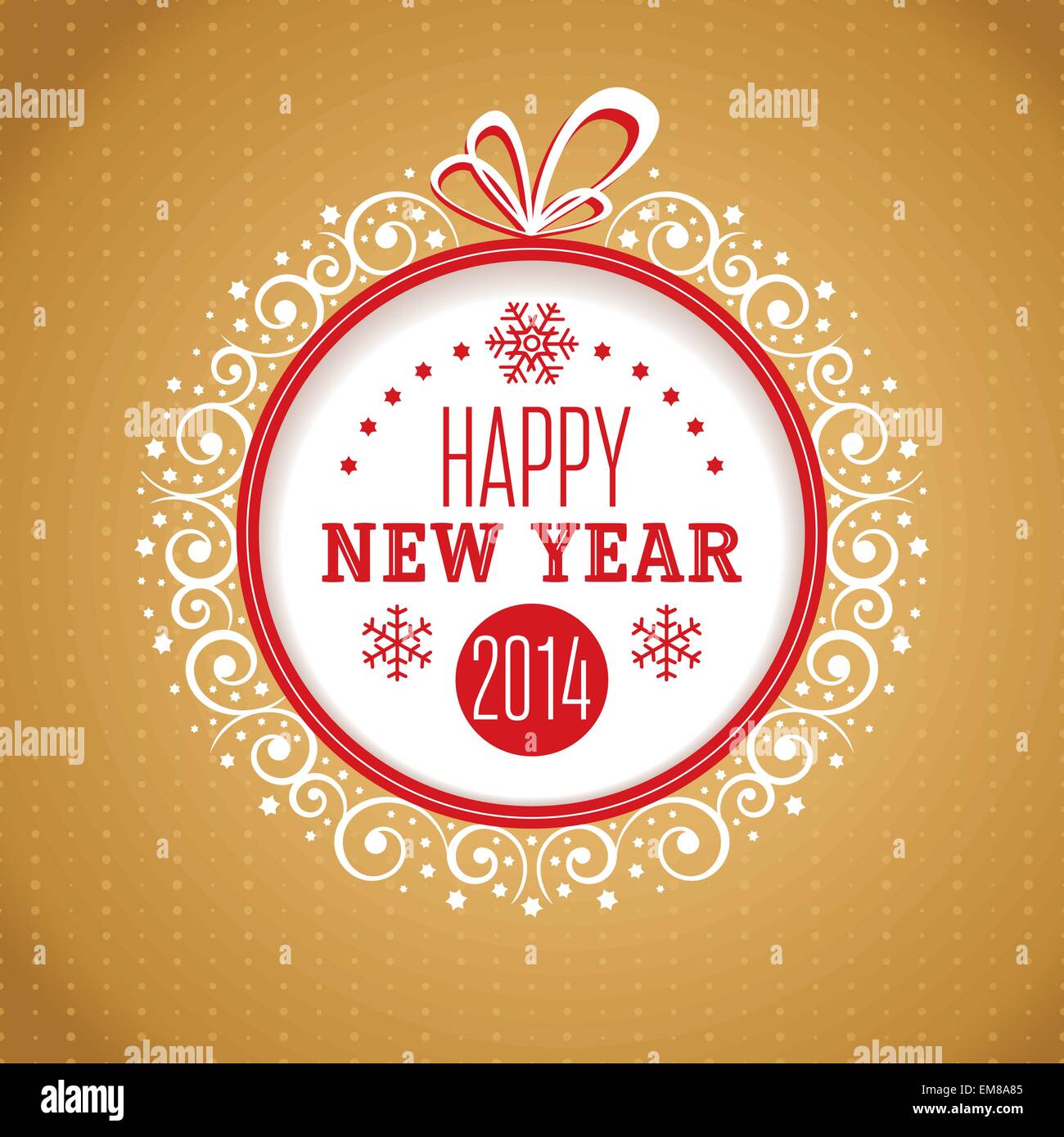 New year ball sign Stock Vector Images - Alamy