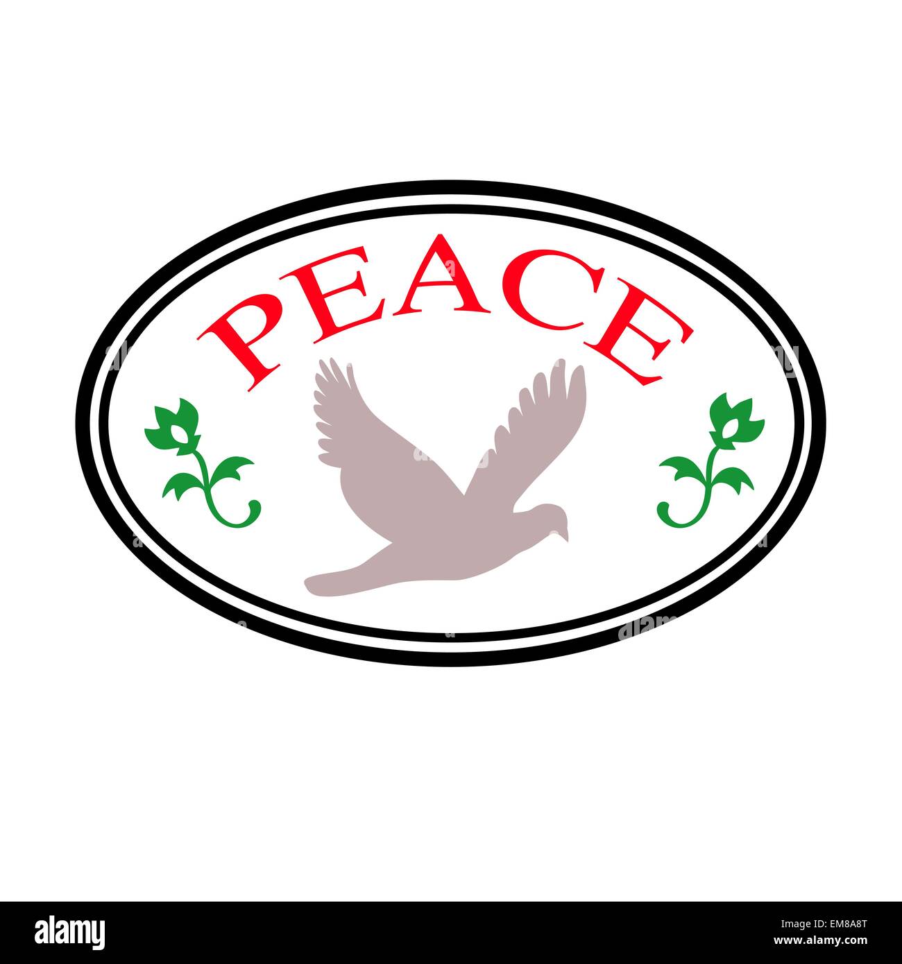 Stamp of peace hi-res stock photography and images - Alamy