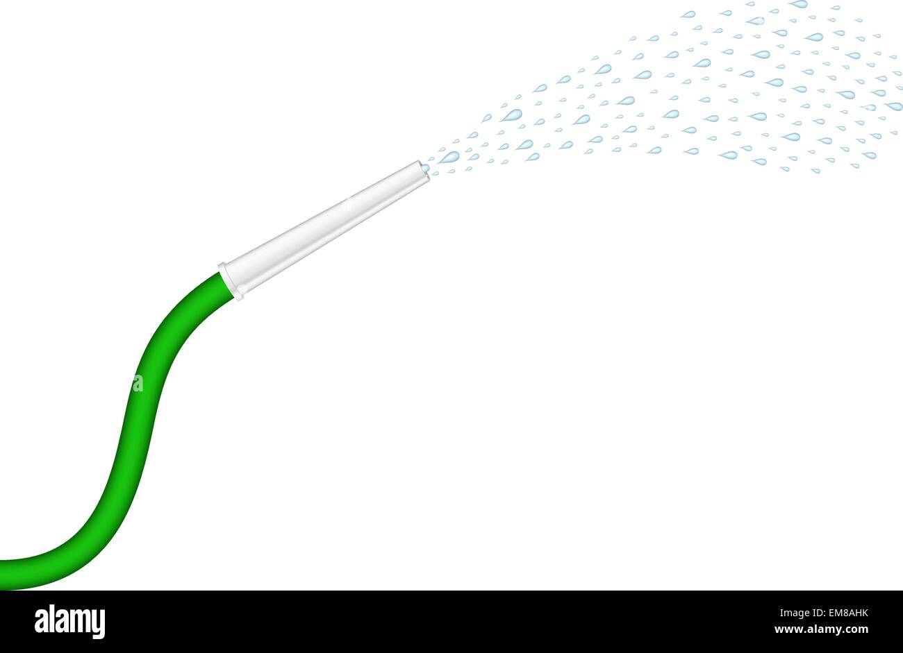 Jet water hose Stock Vector Images - Alamy