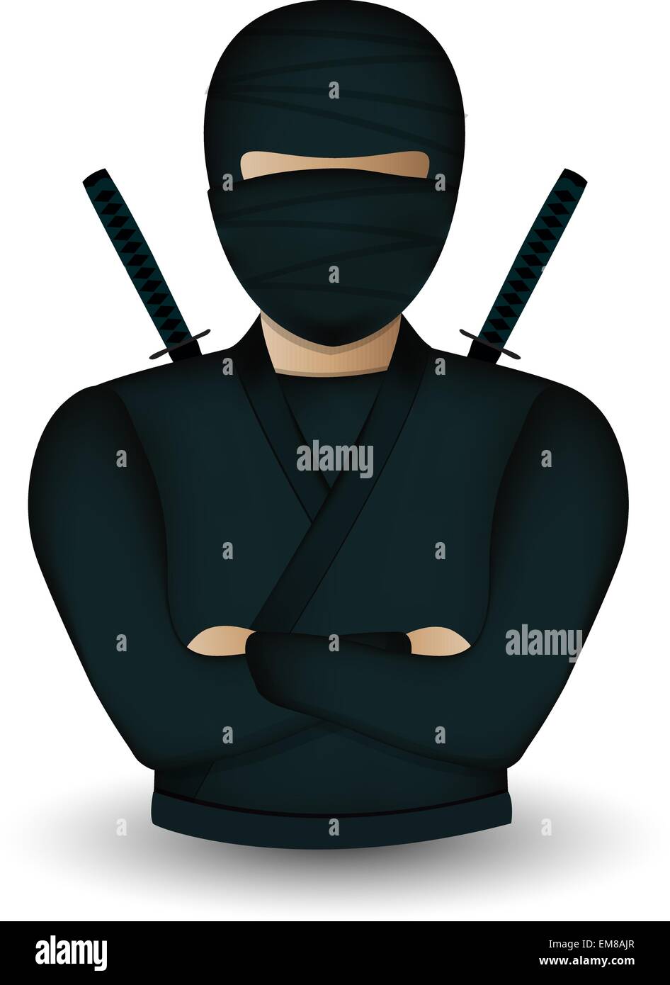 Ninja warrior avatar Stock Vector Image & Art - Alamy