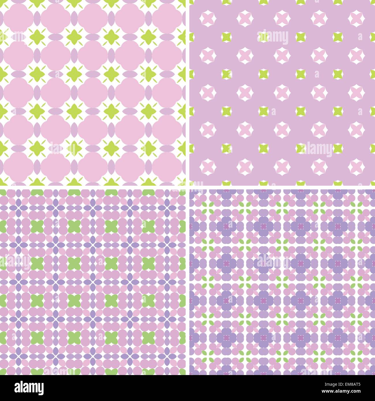 Pastel Patterns Stock Vector Images - Alamy