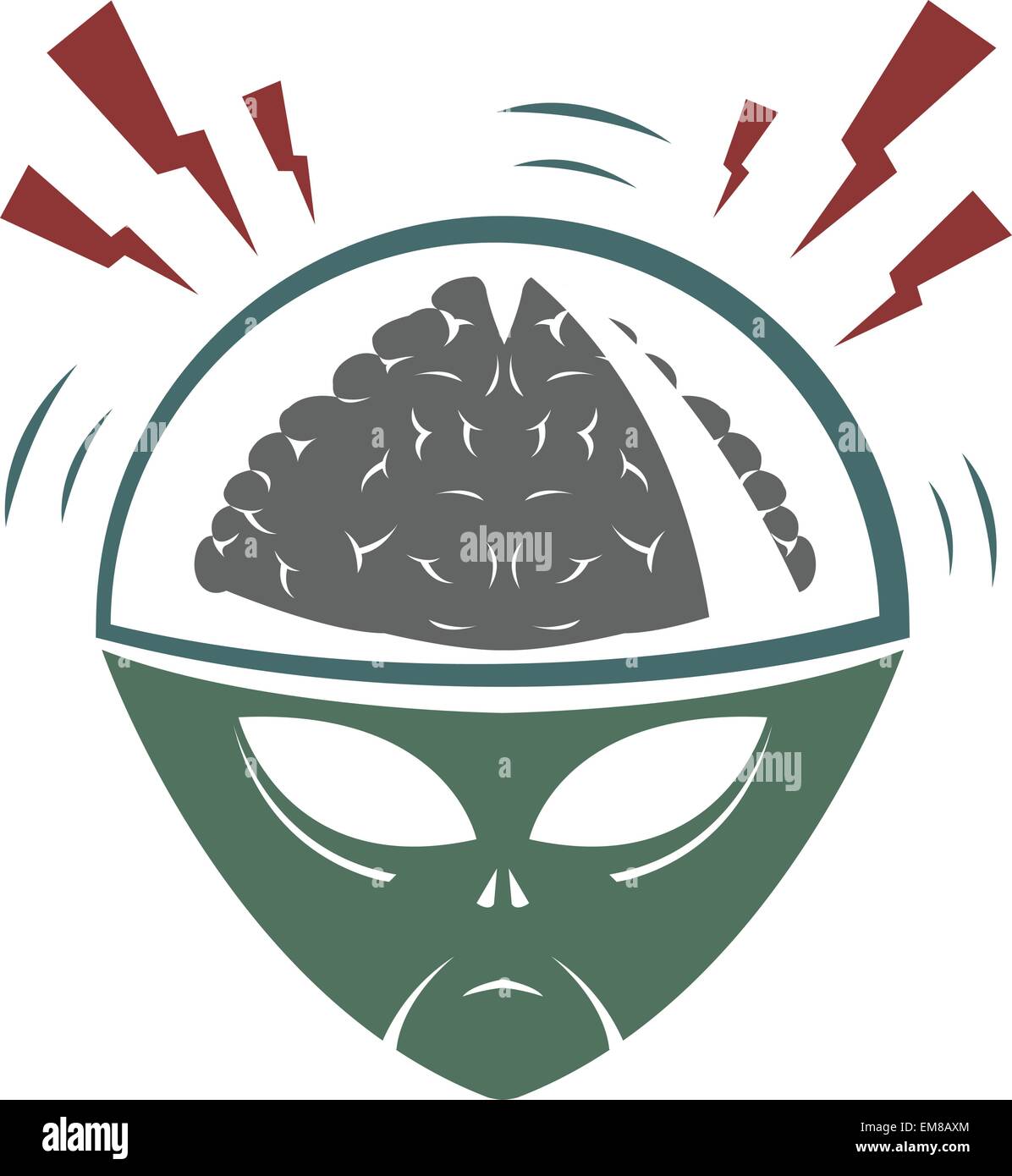 Vector illustration of alien invader Stock Vector Image & Art - Alamy