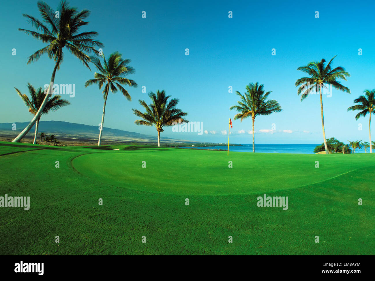 Hawaii, Big Island, Kohala Coast, Mauna Kea Beach Resort, Mauna Kea ...