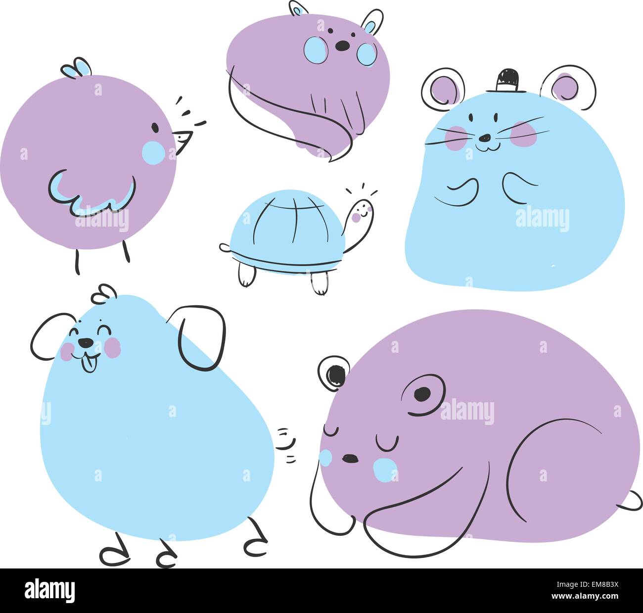 Dynamic animal Stock Vector Images - Alamy