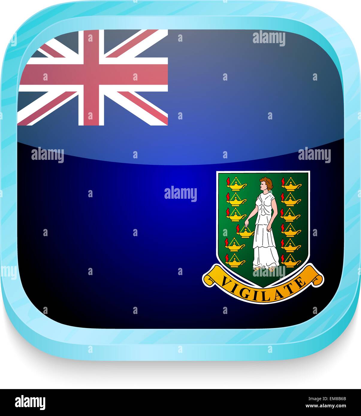 British virgin islands art Stock Vector Images - Alamy