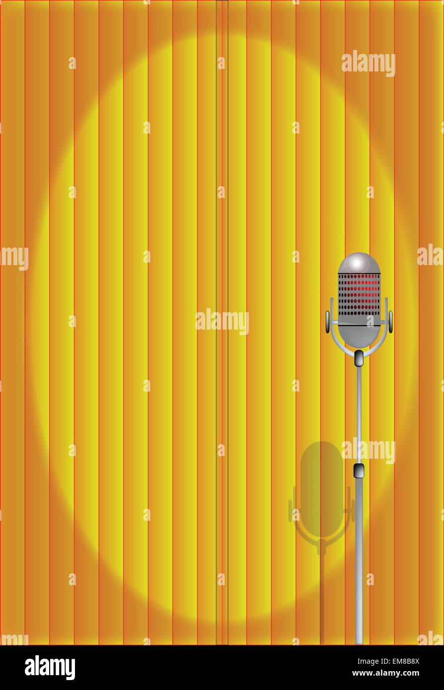 Curtain up theatre Stock Vector Images - Alamy