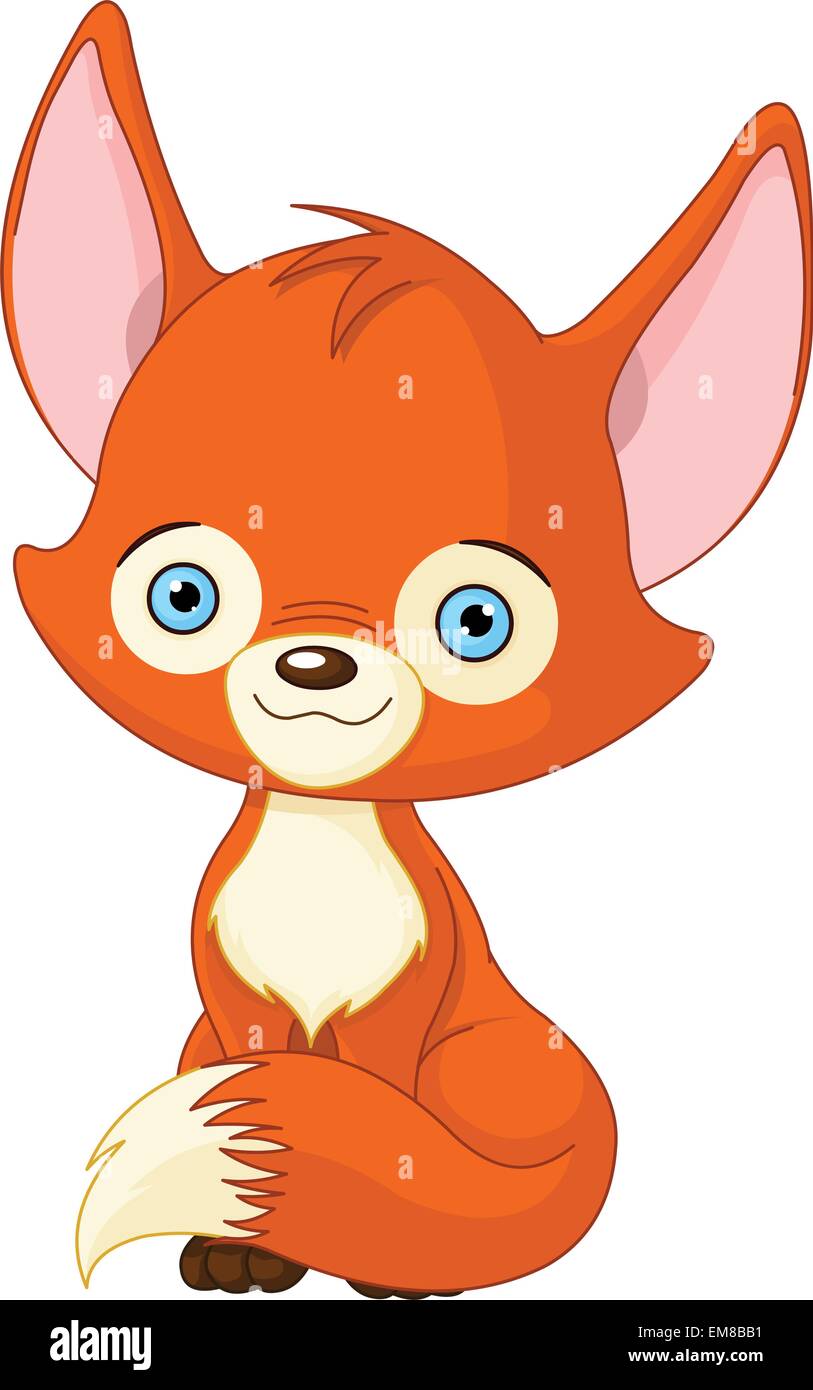 Forest fox Stock Vector Images - Alamy