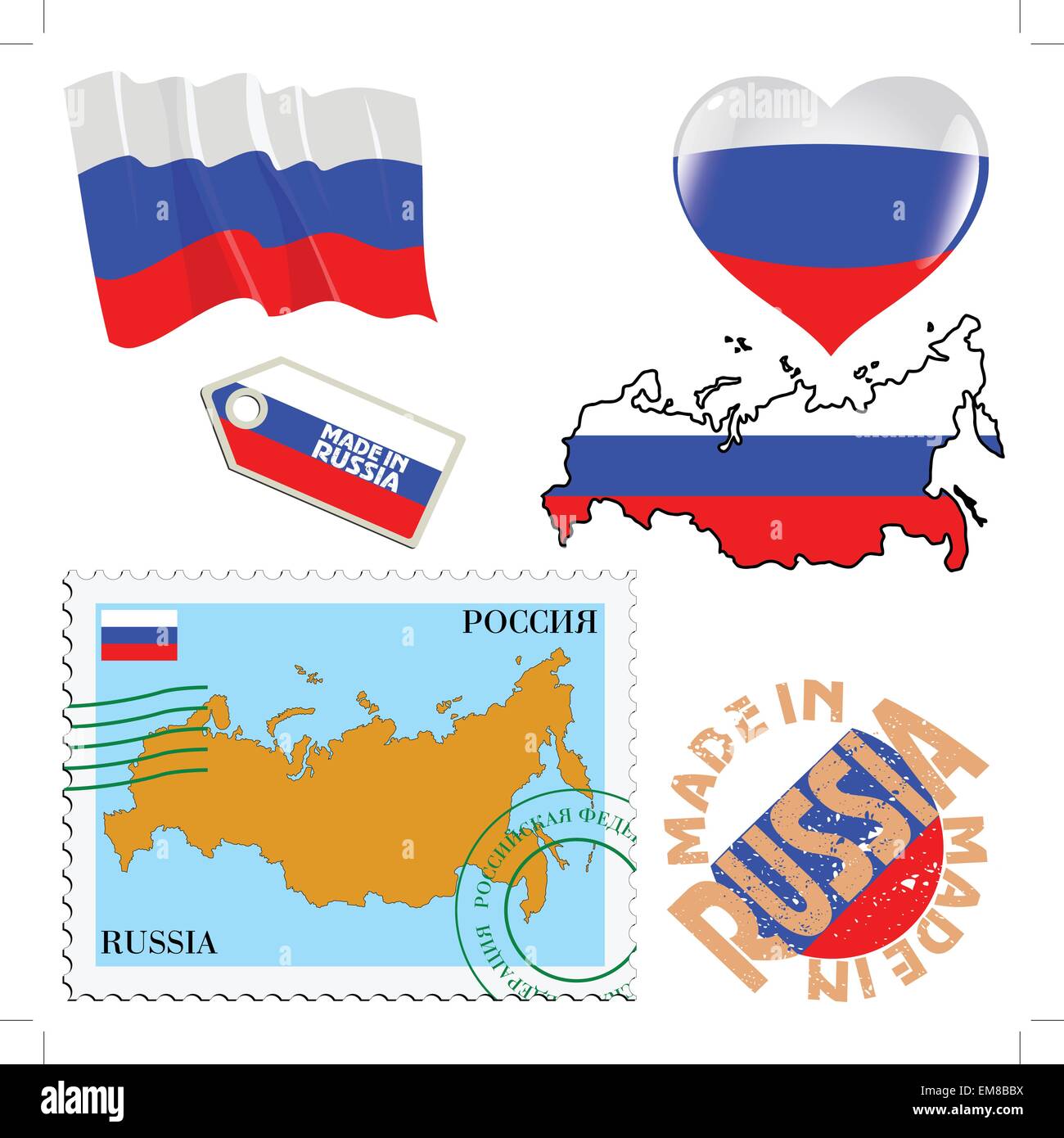 national colours of Russia Stock Vector Image & Art - Alamy