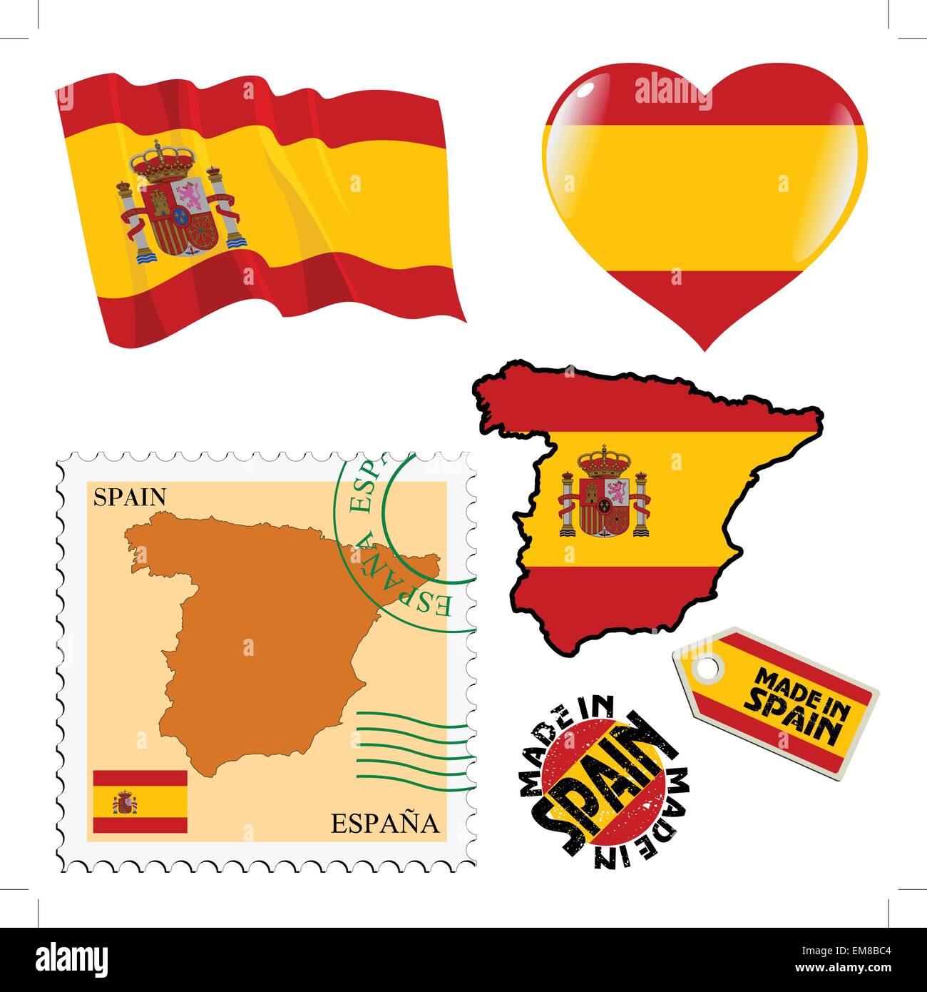 Symbols of spain hi-res stock photography and images - Alamy