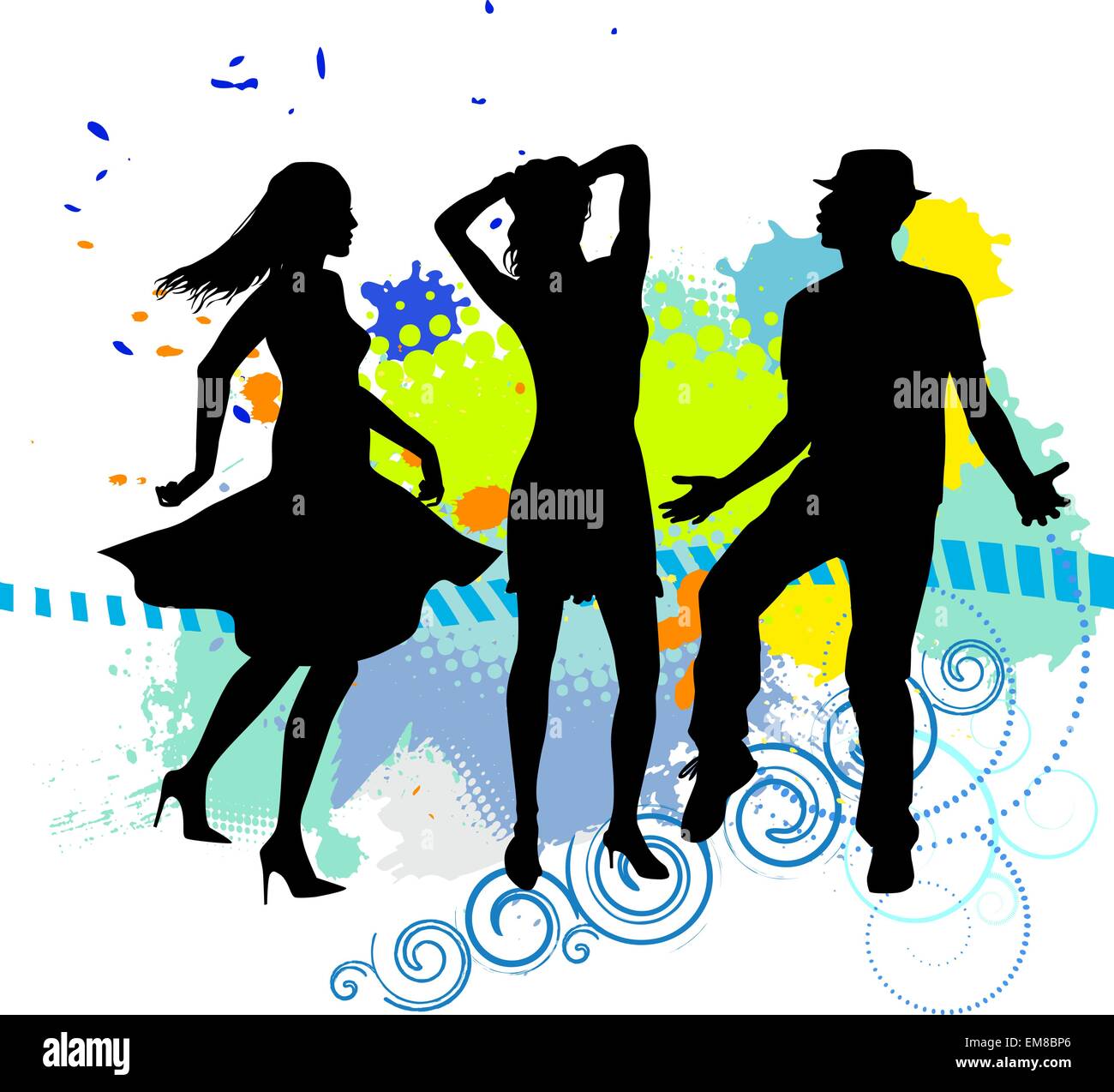 Young adult men Stock Vector Images - Alamy