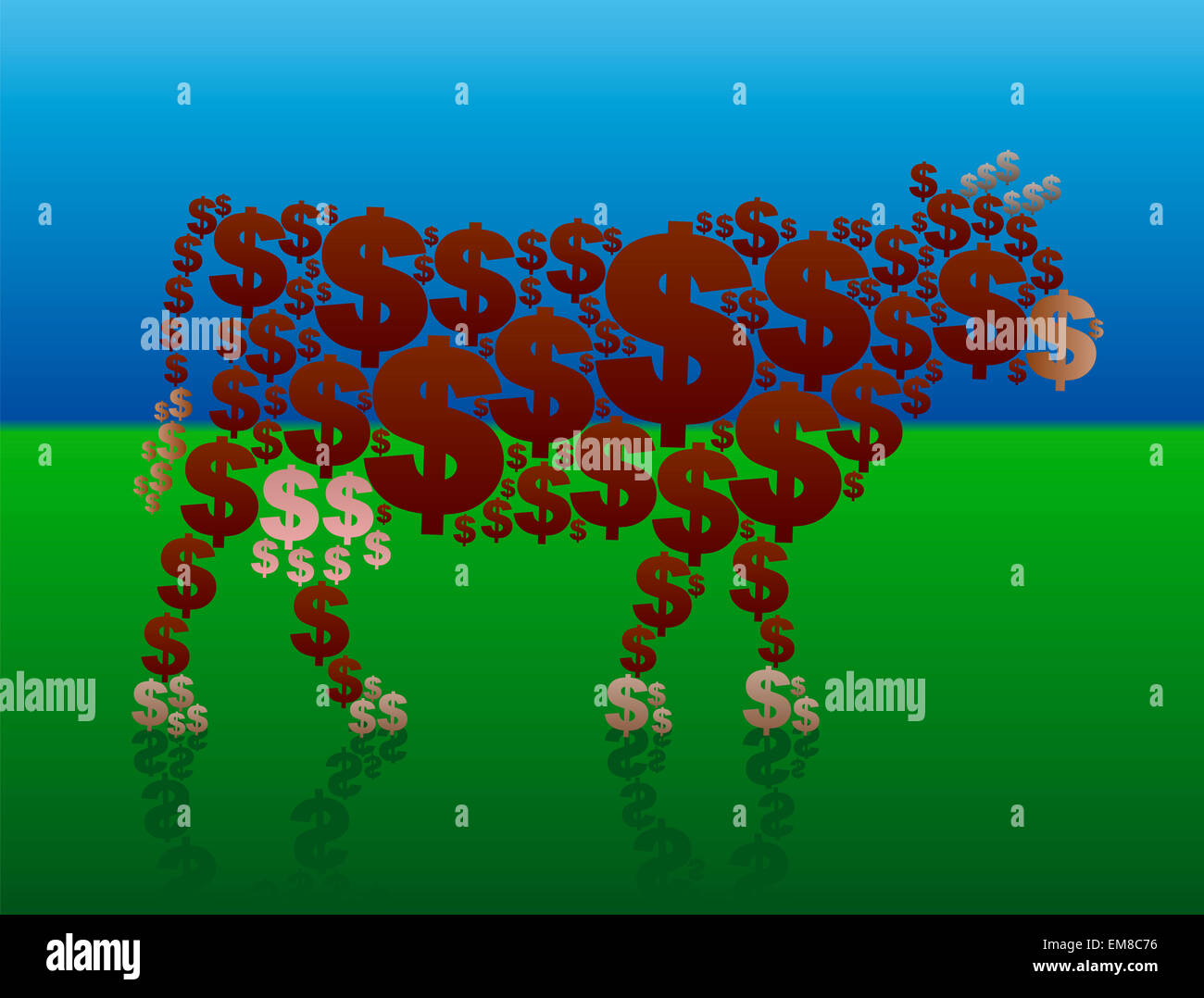 Stock market animal symbols hi-res stock photography and images - Alamy