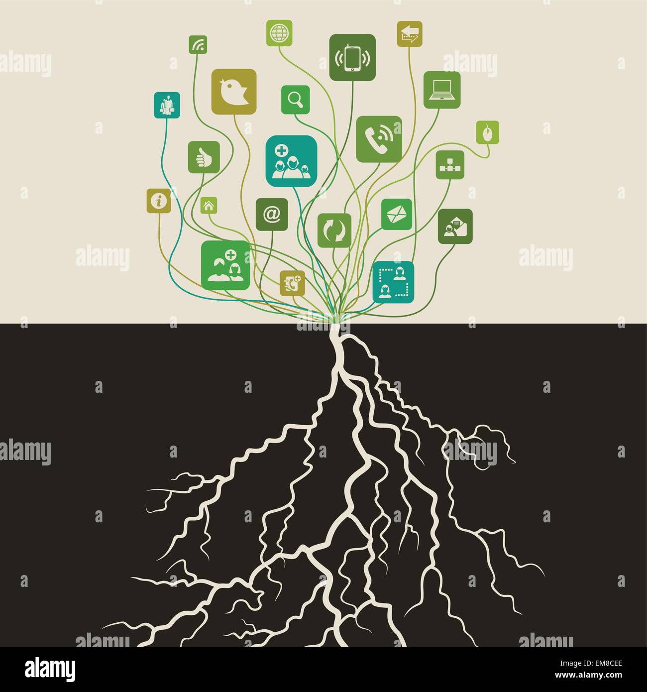 Birch arrow Stock Vector Images - Alamy