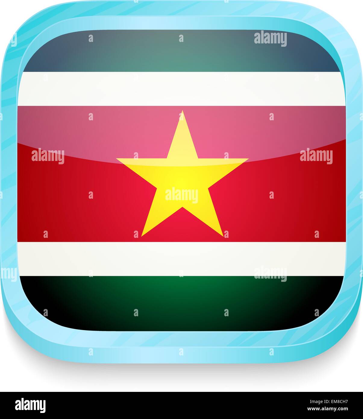 Suriname square Stock Vector Images - Alamy