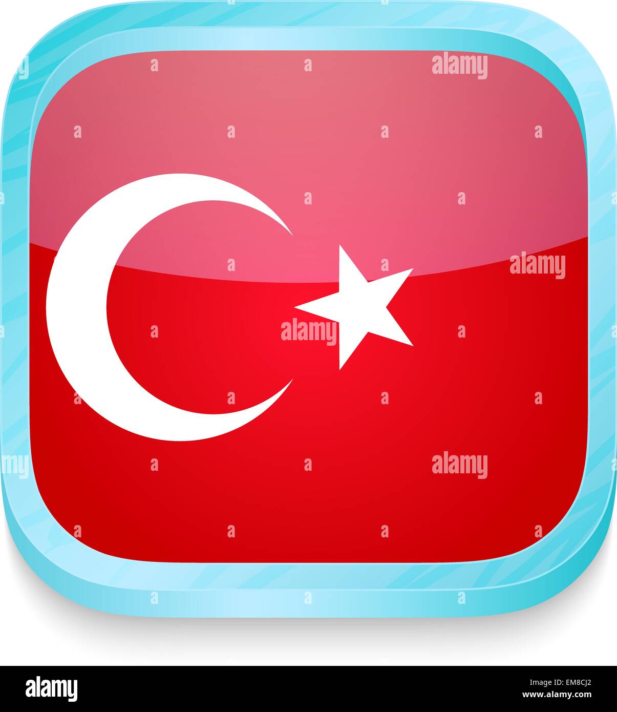 Turkey flag phone hi-res stock photography and images - Alamy