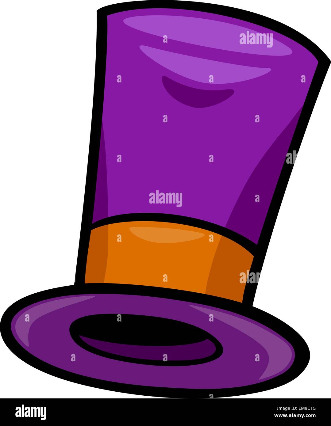 hat clip art cartoon illustration Stock Vector Image & Art - Alamy