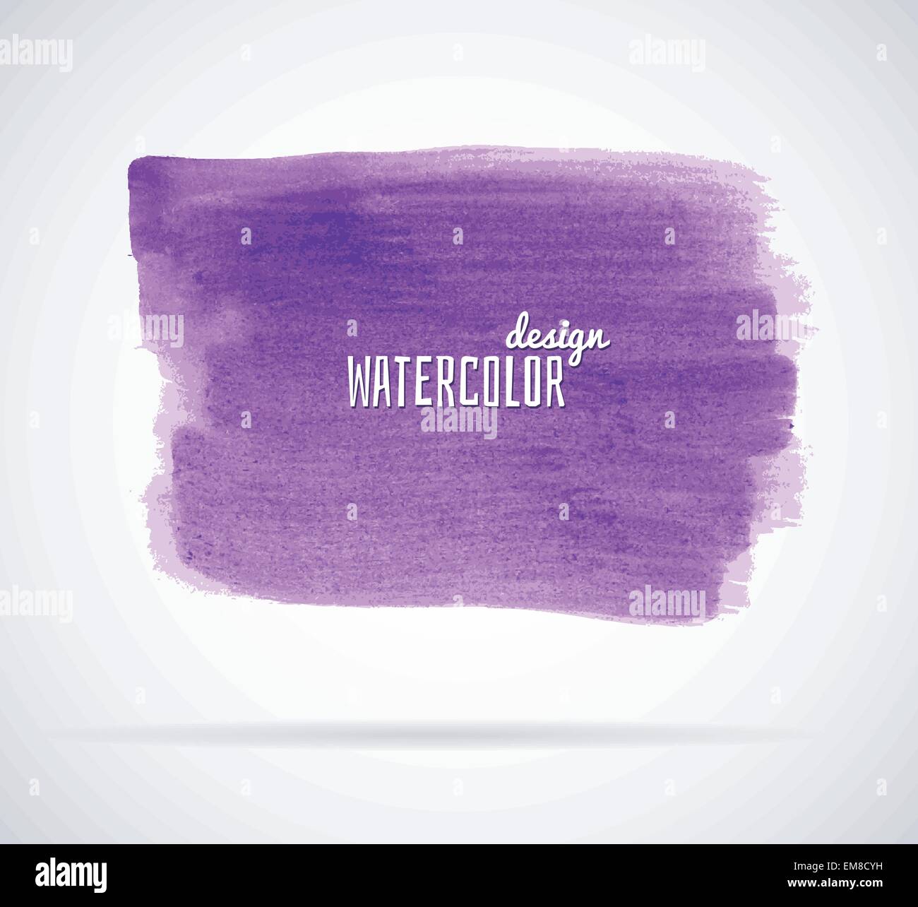 Watercolor lilac background design Stock Vector Images - Alamy