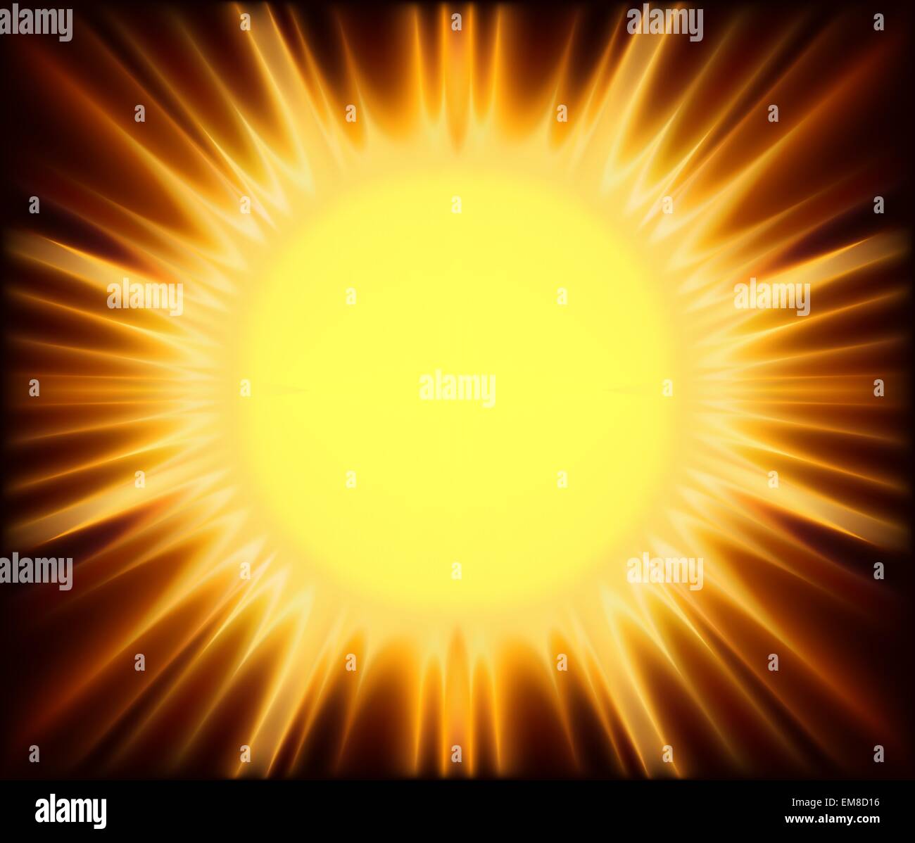 Sunshine glow Stock Vector Images - Alamy
