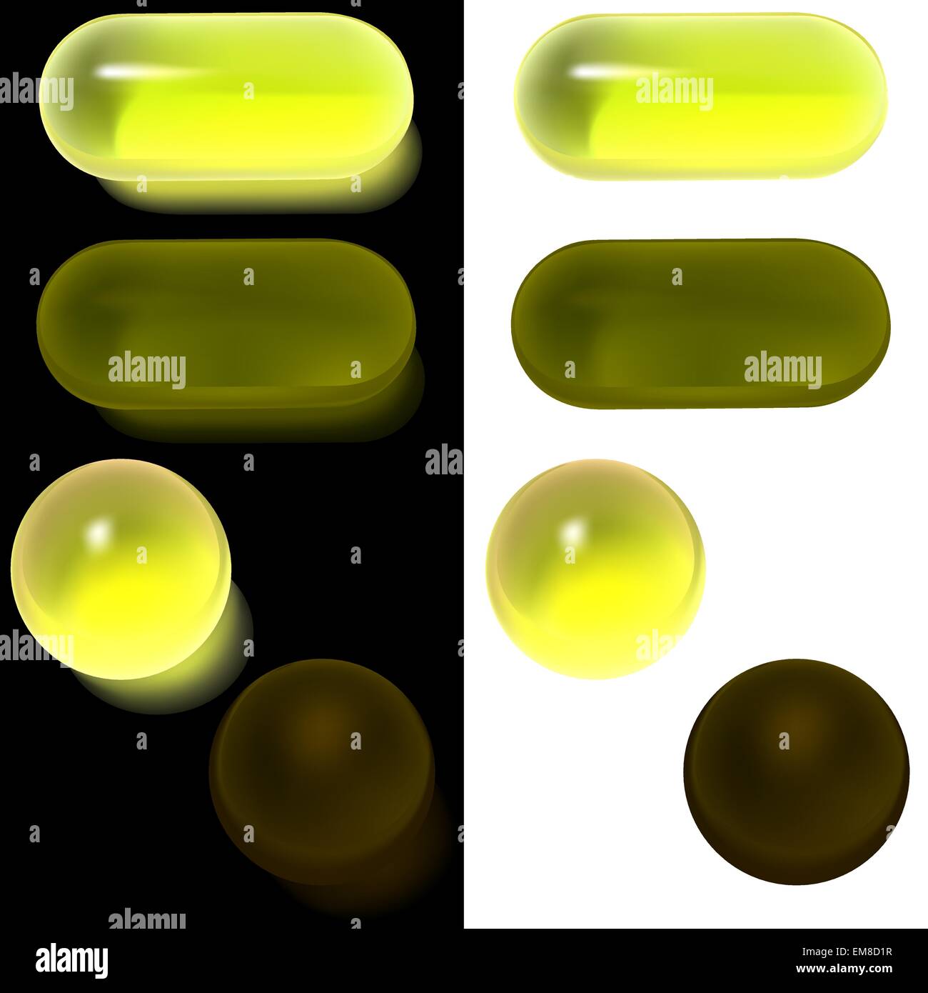Glass gradient Stock Vector Images - Alamy