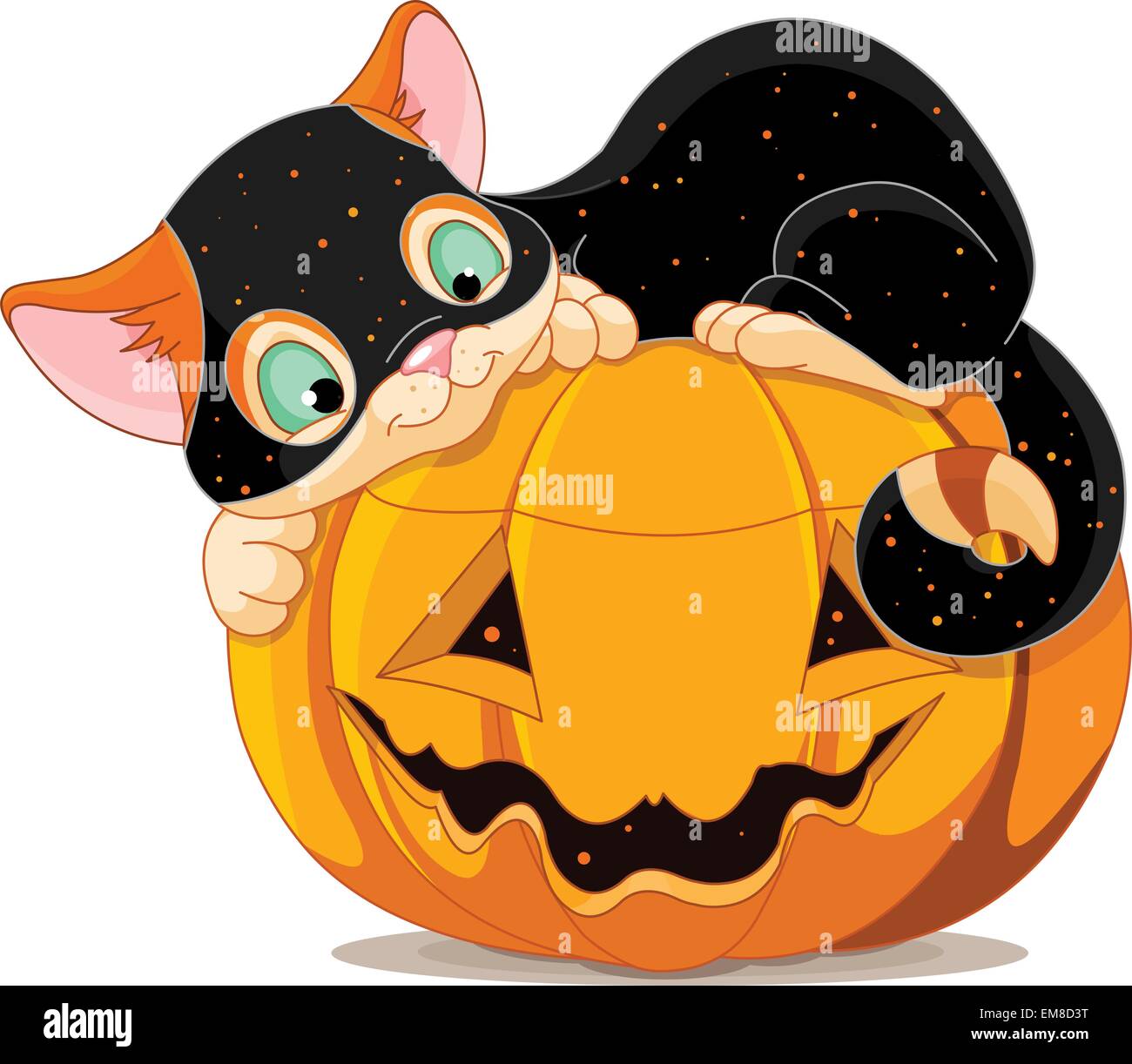Halloween spooky lantern Stock Vector Images - Alamy