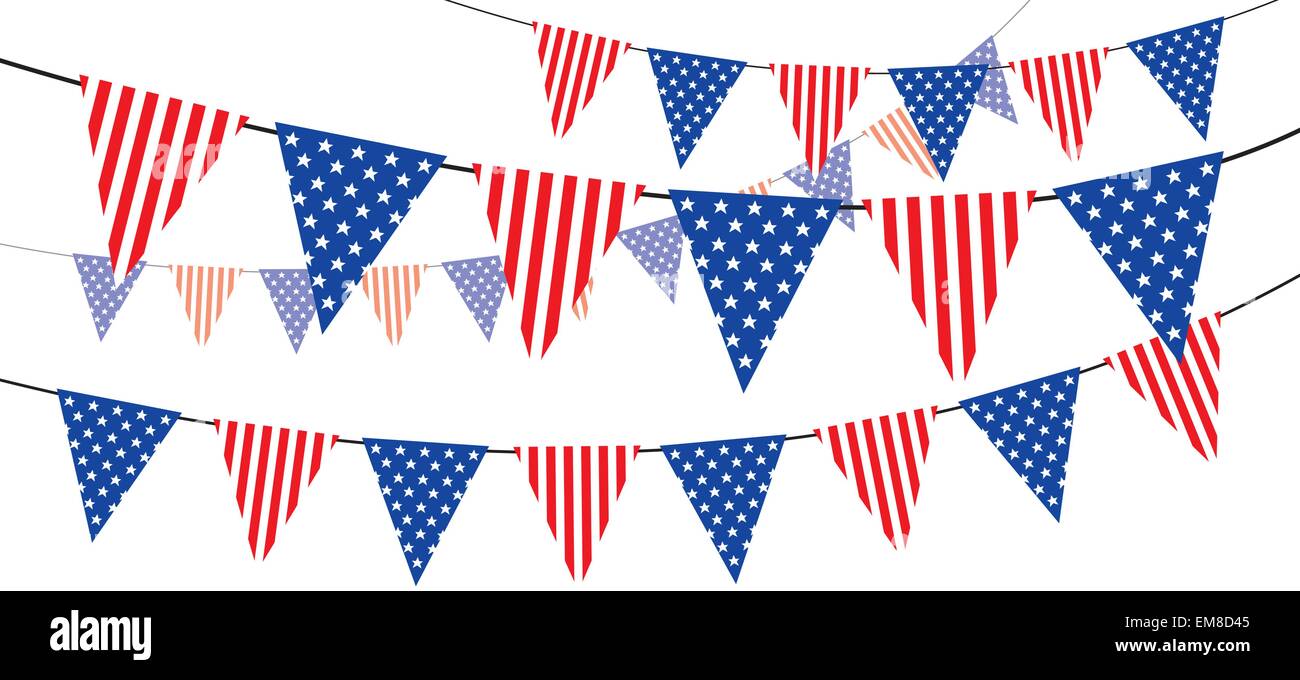 Usa flag wallpaper Stock Vector Images - Alamy