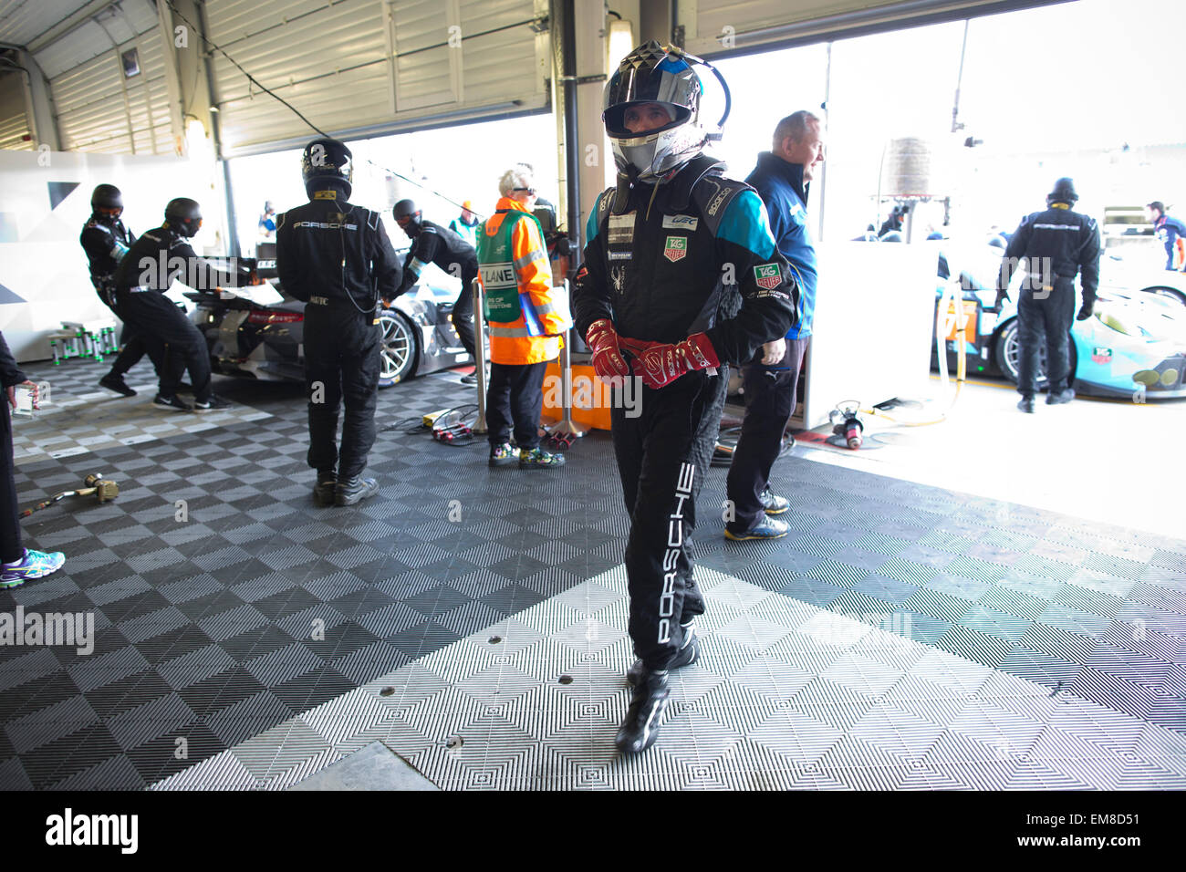 Patrick Dempsey, American actor and amateur racing driver with Porsche ...