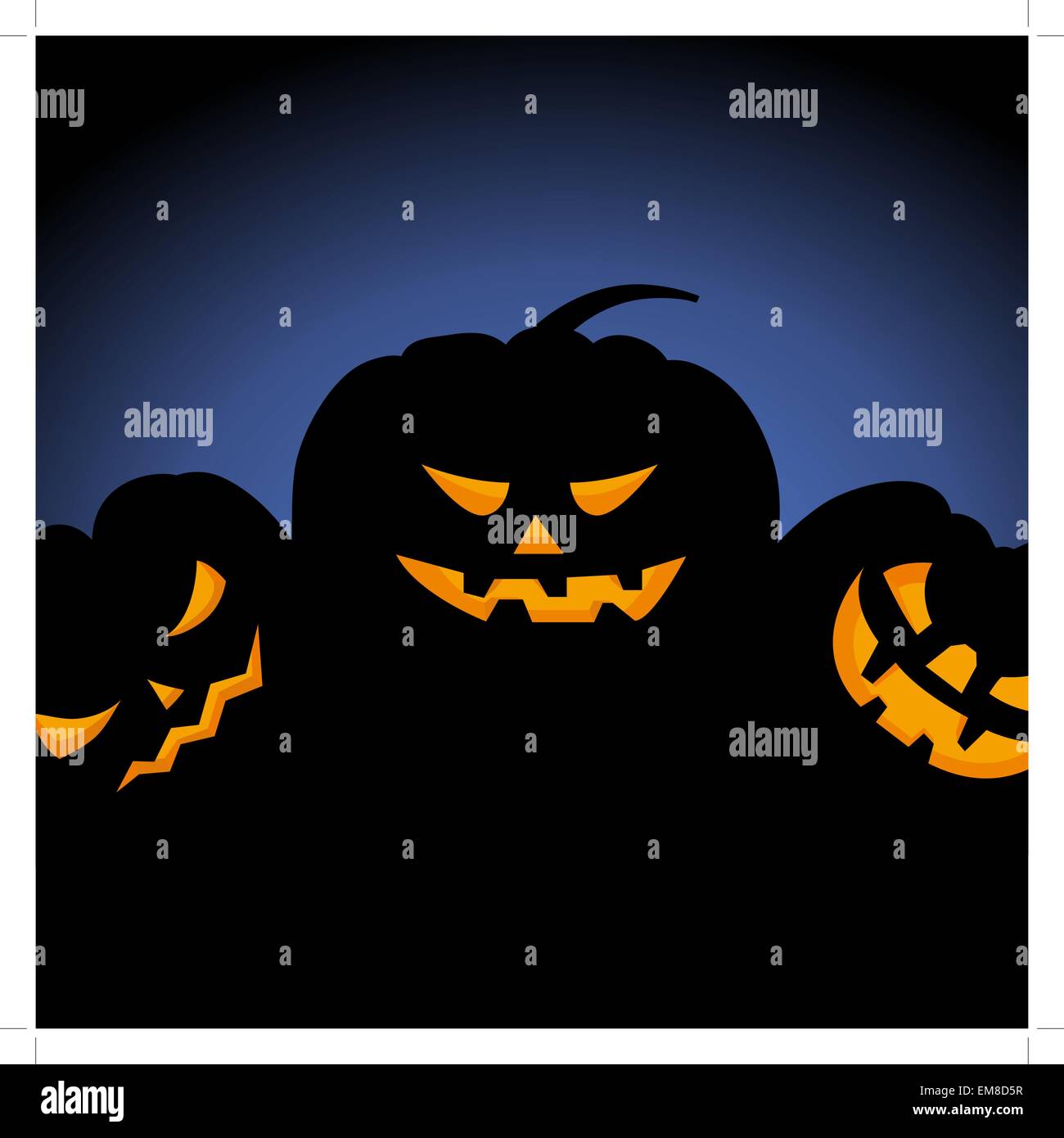 Happy halloween design cemetery Cut Out Stock Images & Pictures - Alamy