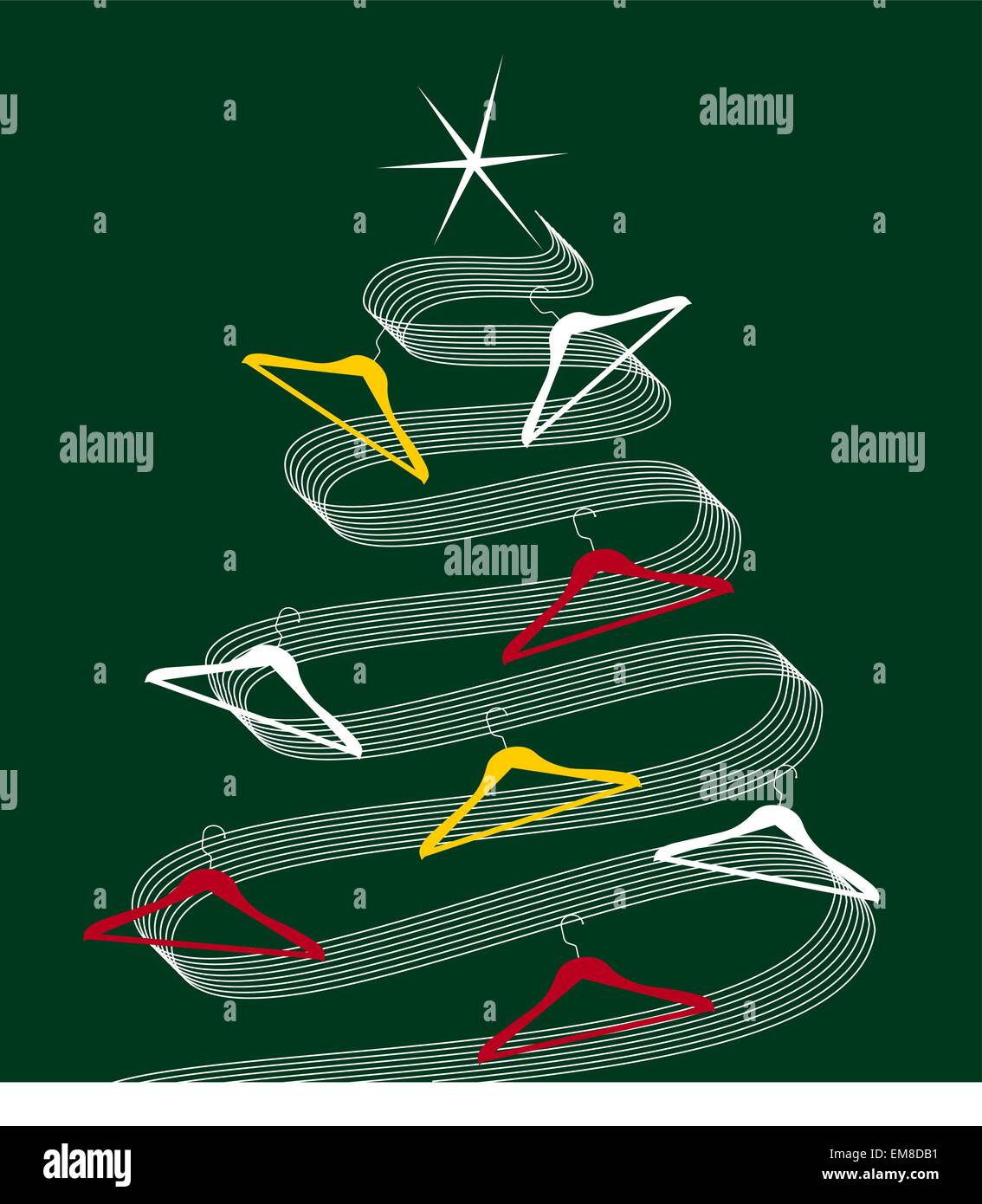 Christmas ornament made red Stock Vector Images - Alamy