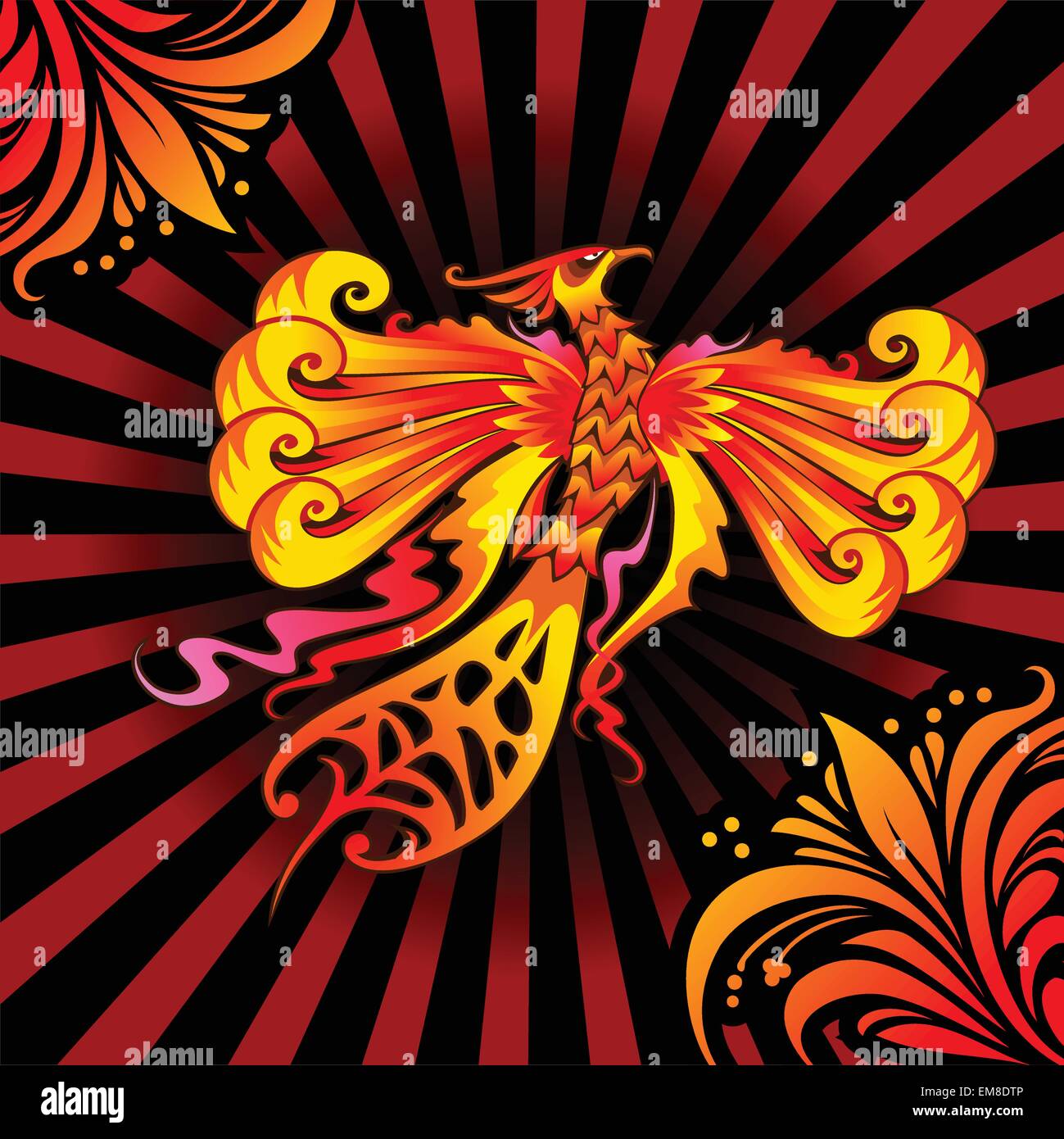 Mythical phoenix bird hi-res stock photography and images - Alamy