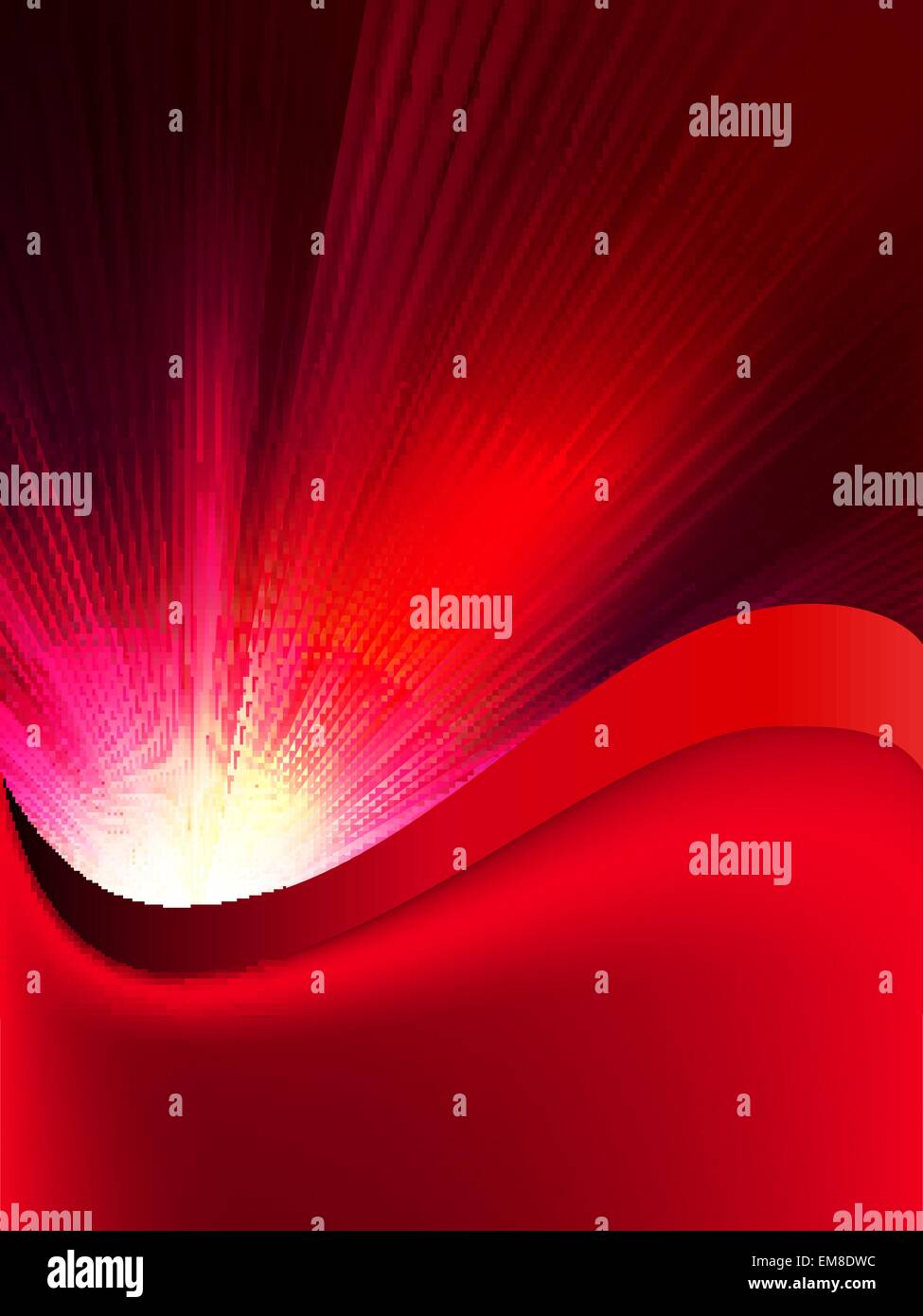 Bright night background with lights. EPS 10 Stock Vector Image & Art ...