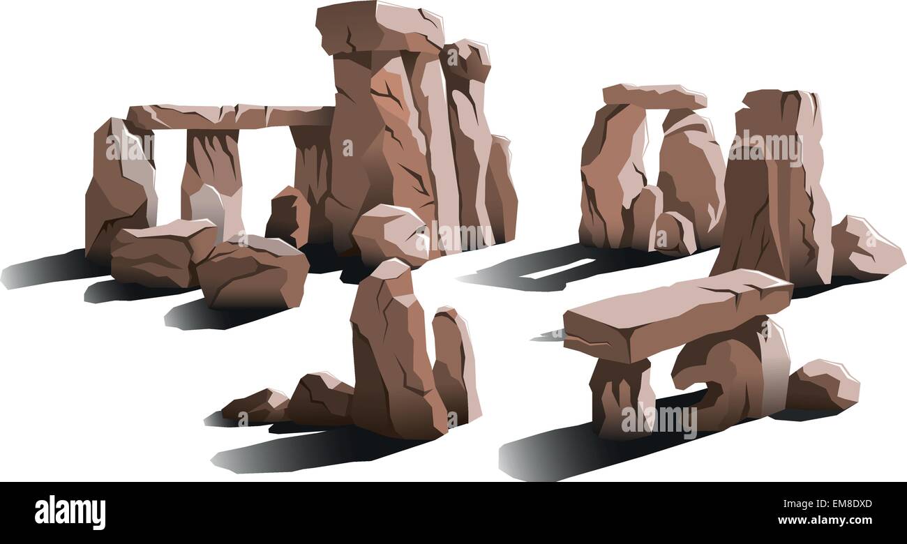Stonehenge illustration pagan hi-res stock photography and images - Alamy