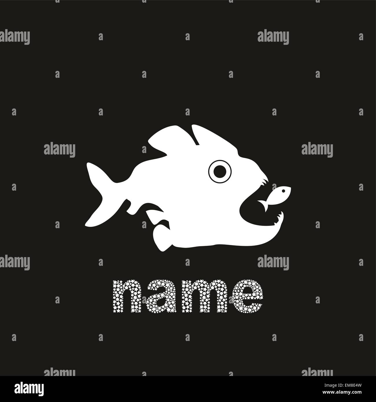 Shark hunting Stock Vector Images - Alamy