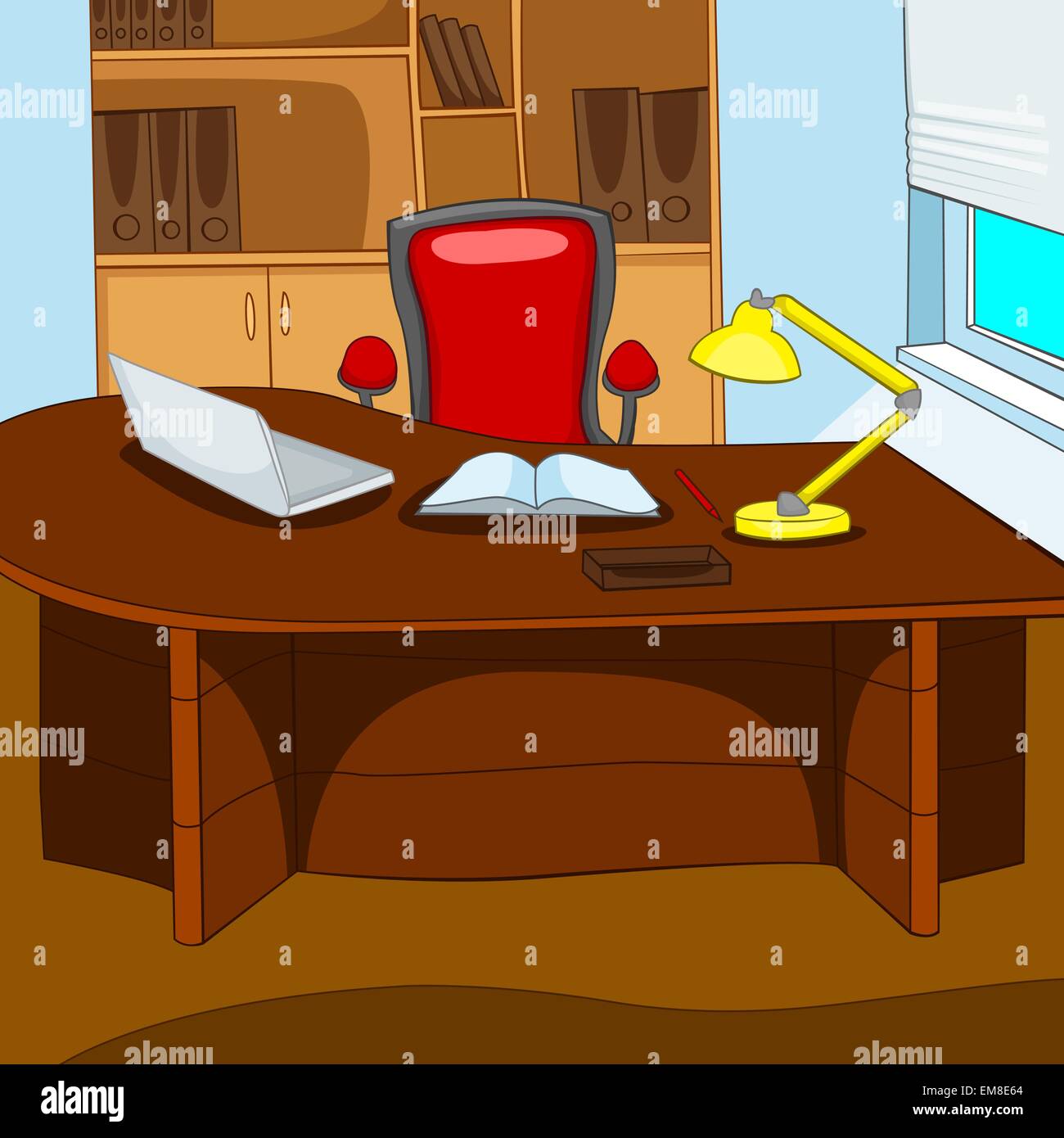 Office contemporary Stock Vector Images - Alamy