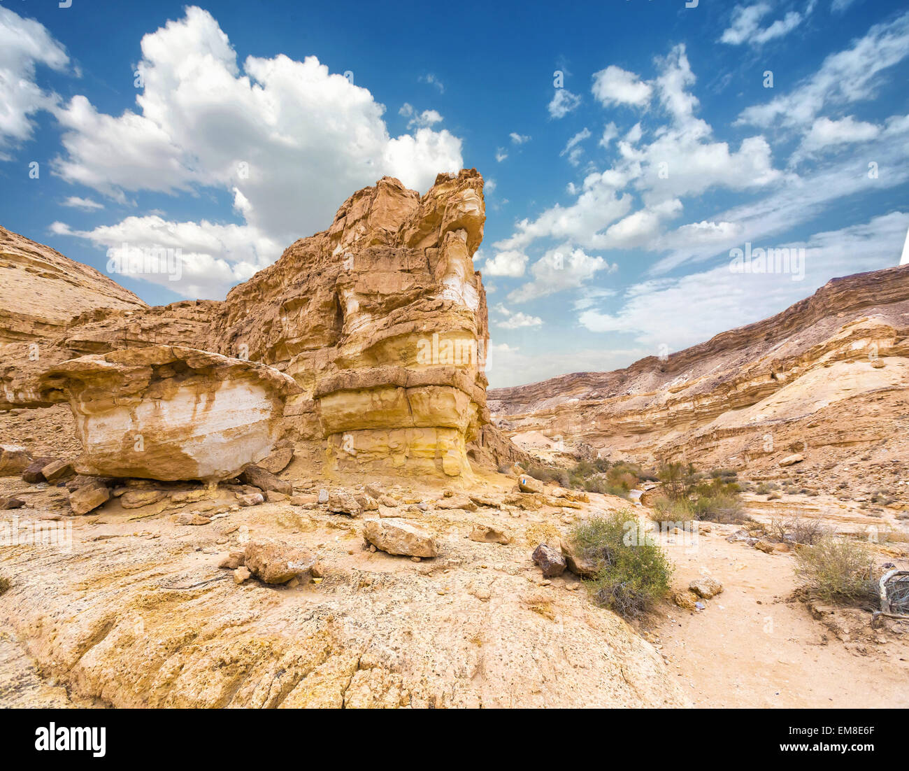 landscape in the desert stone deep gorge Stock Photo - Alamy
