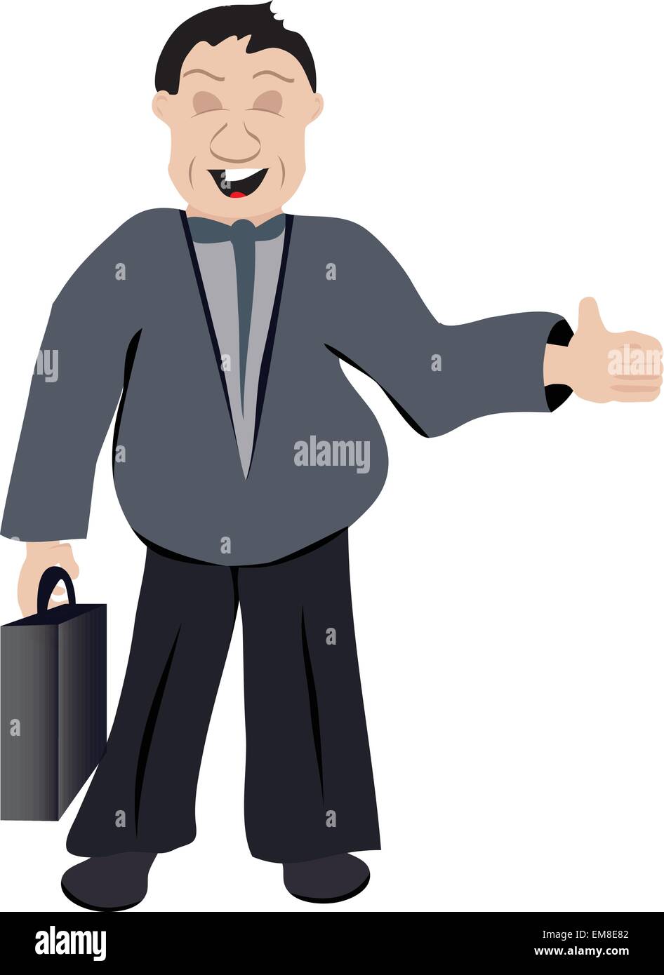 Man office one person casual Stock Vector Images - Alamy