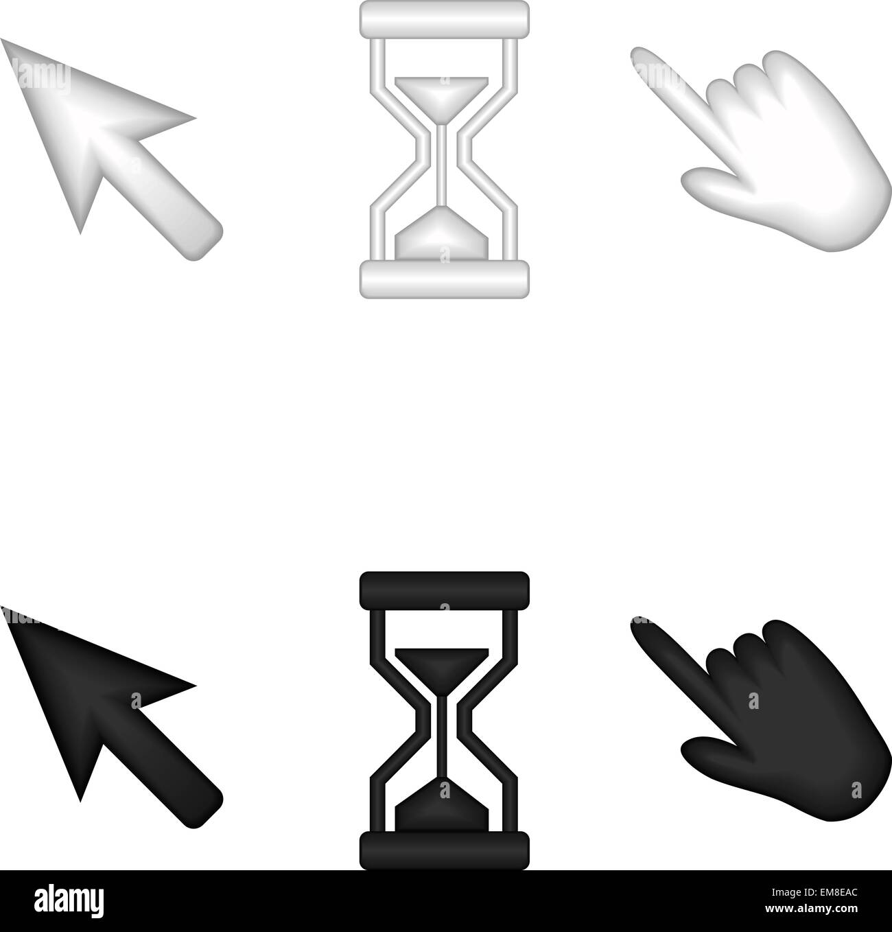 Timer icons Stock Vector Images - Alamy
