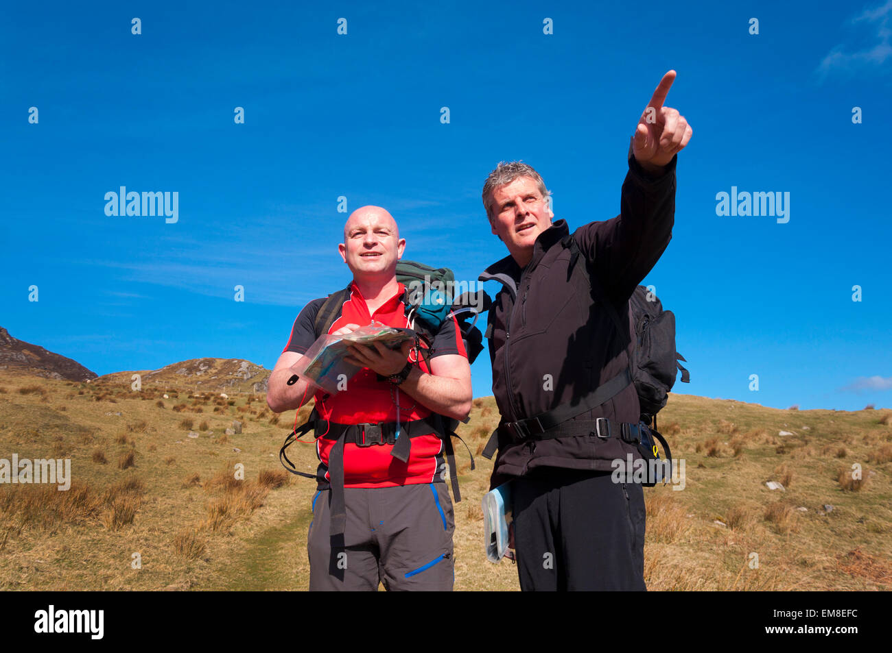 County donegal map hi-res stock photography and images - Alamy